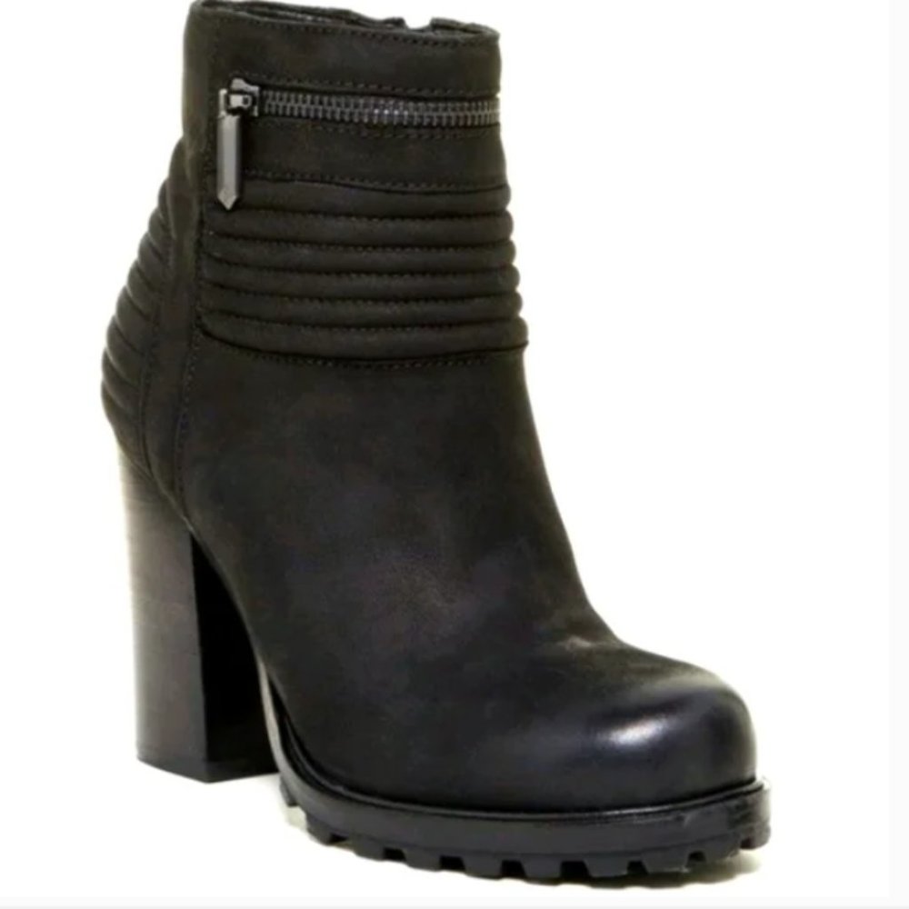 Sam Edelman Lug Sole Fowler Boot Black 8.5 - Gem